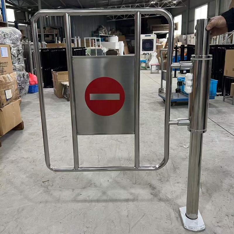Manual One-Way Swing Gate for Supermarket Exit Management| Alibaba.com