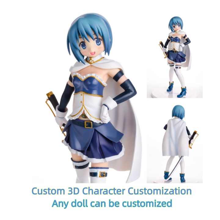 Magical Girl Chiharu PVC Figurine Character Costume From Transformation ...