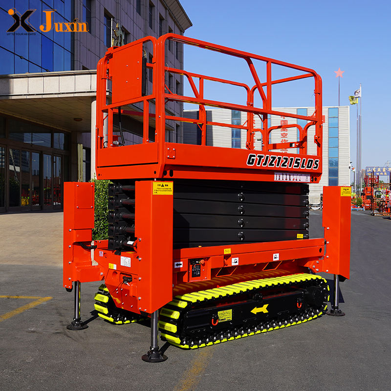 Working Height Tracked Crawler Scissor Lift Manlift for Air Job Scissor ...