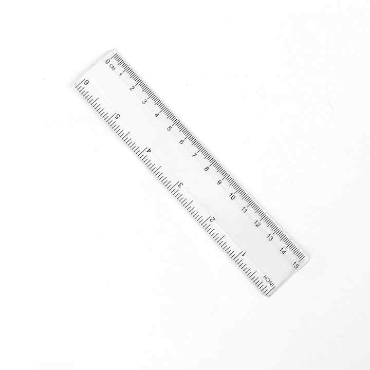 Wholesale 15cm 20cm 30cm Plastic Straight Ruler for School