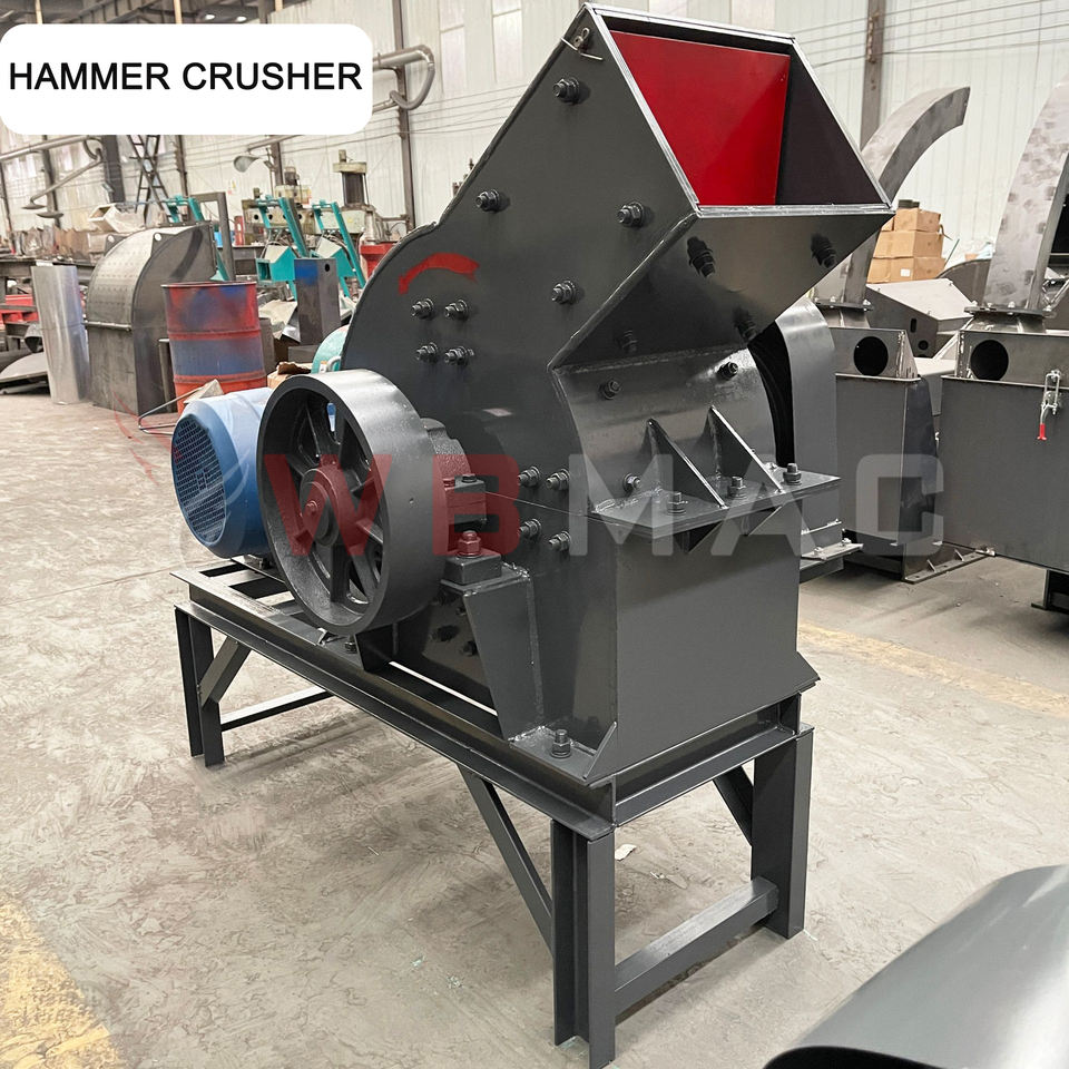 Wanbo Adjustable Discharge Gap Hammer Crusher Customized Aggregate ...