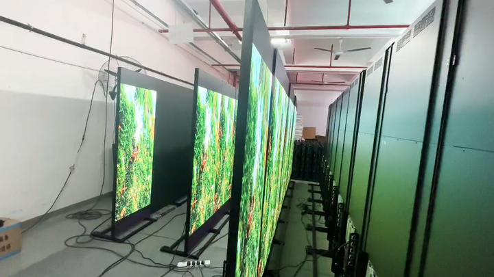 OEM ODM Poster Indoor Advertising RGB Portable Standing High Brightness ...