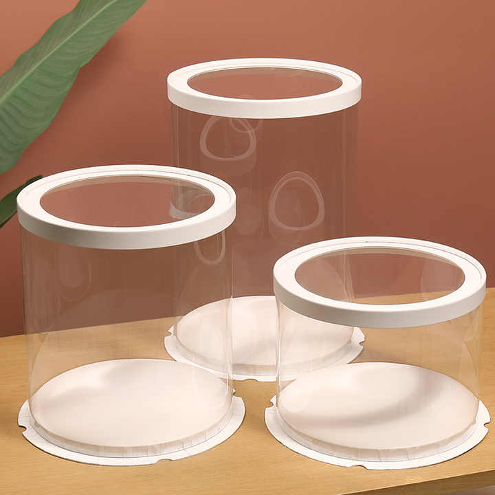 Transparent Cake Box - Perfect for Wedding & Birthday Gifts