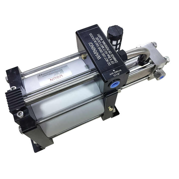 USUN Methane Gas Booster Pump - 15:1 Ratio, 120 Bar Output