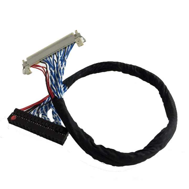 OEM ODM ROHS compatible eléctrico OEM 40 pin lvds cable lvds 50 pin cable 30 pin lvds cable ...