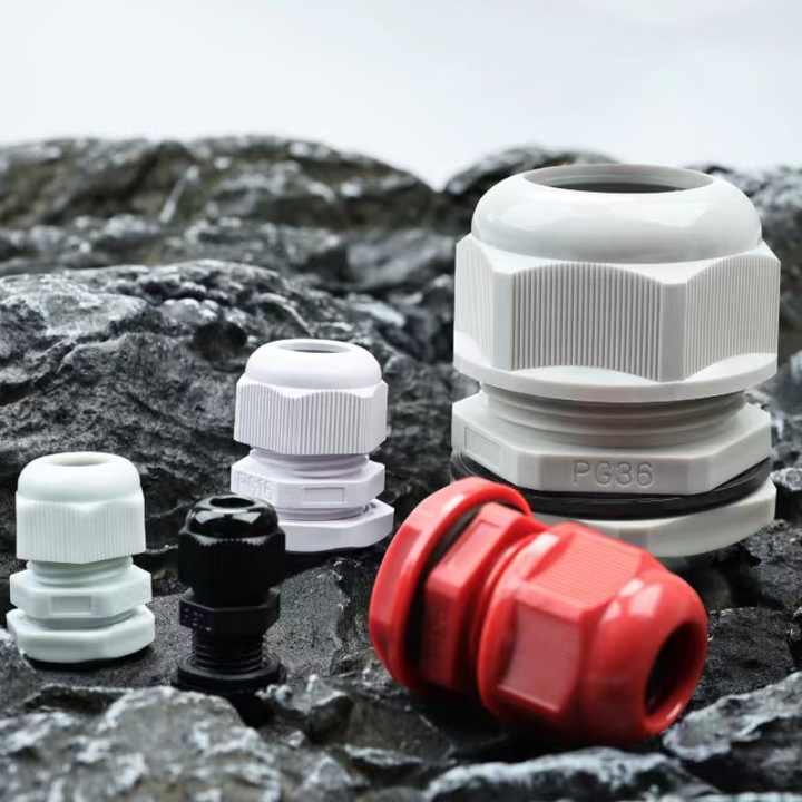 Electrical Rubber Gland Seal Multiple Holes Waterproof Plastic Nylon ...