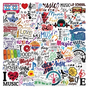 Wholesale music logo sticker-Buy Best music logo sticker lots from ...