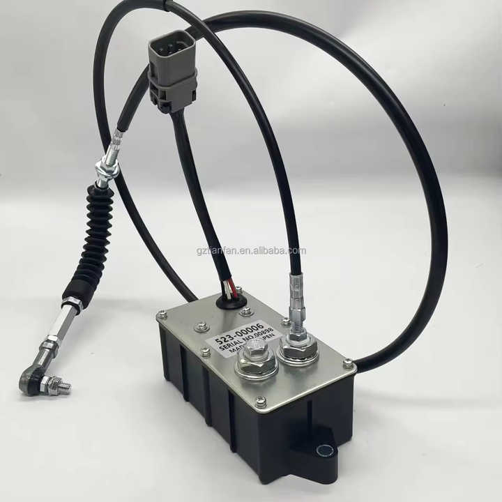 Excavator Accelerator Motor Throttle Motor 523-00006 for DX225 DH150-7 ...