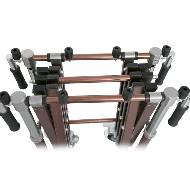 Folding Coffin Cart - Durable & Customizable Funeral Trolley