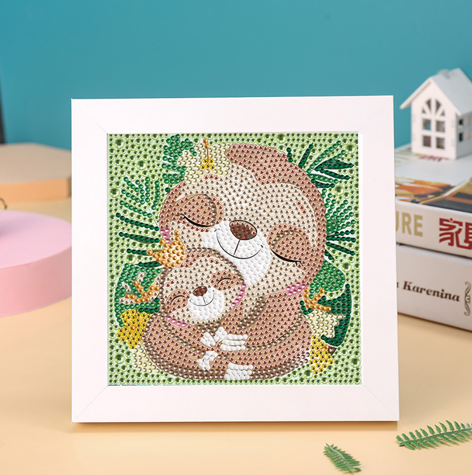 20x20cm Sparkle Diamond Art Kits Full Drill DIY Painting Crystal ...