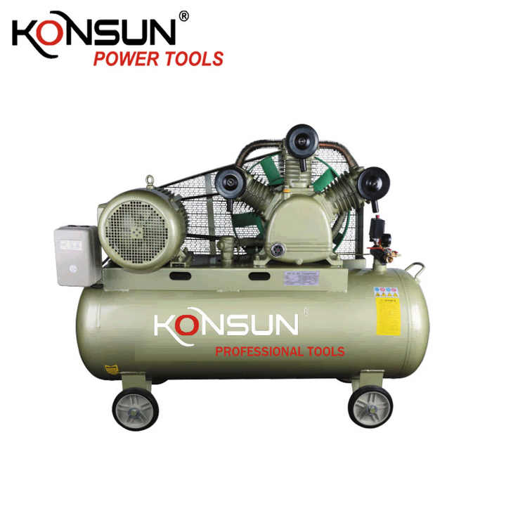 KONSUN 500L Portable 10HP/7.5KW AC Power Piston Air Compressor 8Bar ...