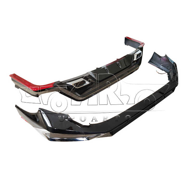 GR Sport Style Bodykit Led Car Bumper Cover Trim ABS Material Full Set ...