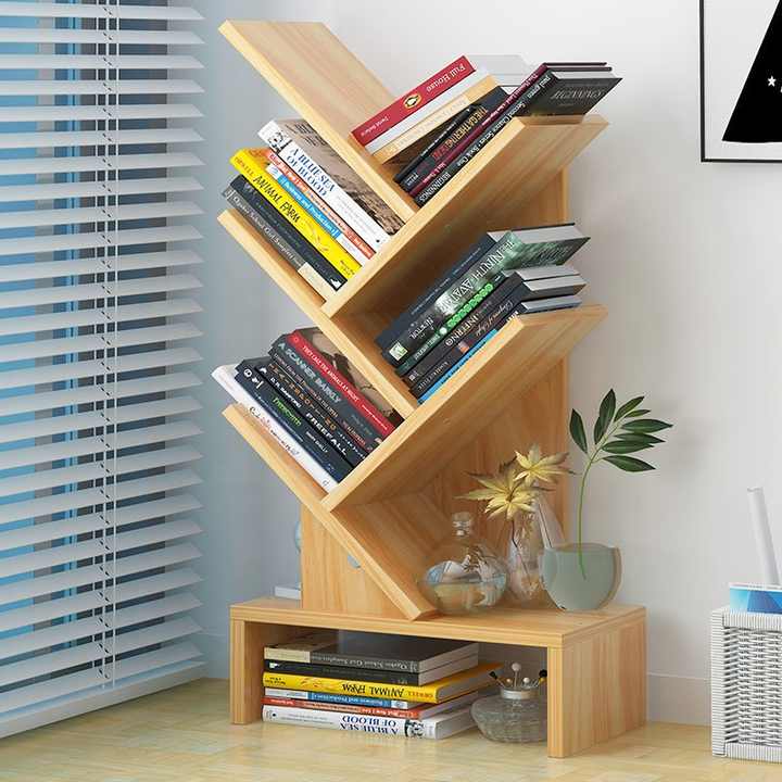Organize Your Books with Style - Wooden 3-4 Tires Bookcase
