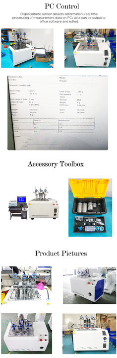 ASTM D36 Automatic Vicat Softening Point Tester Hdt Vicat Apparatus ...