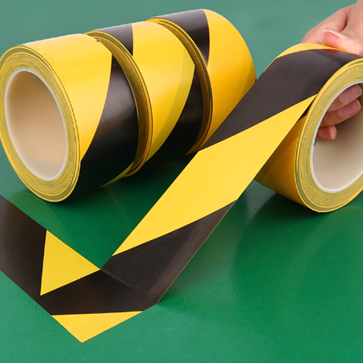 Construction Zones Barricade Tape Non-Adhesive Red White Stripe PE ...