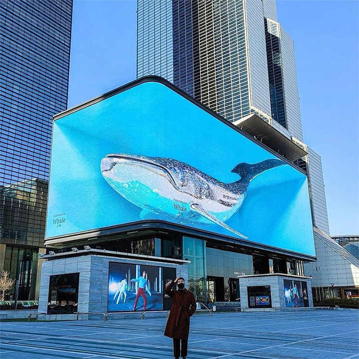Customized Outdoor Waterproof P5 P6 P6.67 P8 P10 LED Display Screen ...