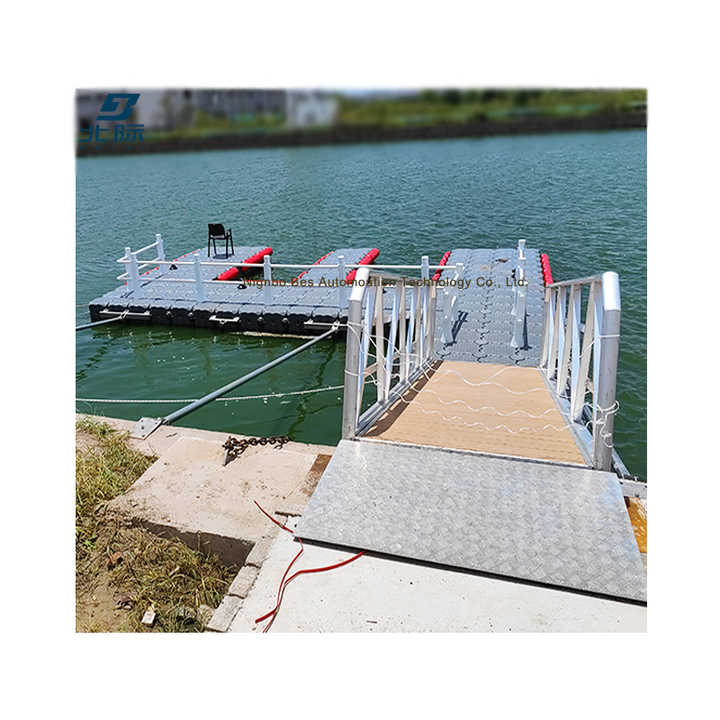 Marine Floating Platform Modular Float Dock Plastic Pontoon Bridge ...