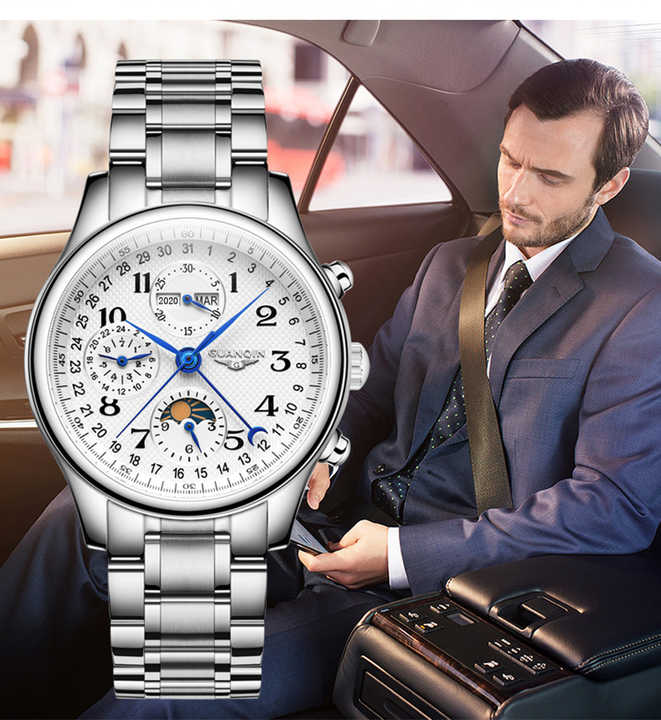 Custom Logo Automatic Brand Watches Men Wrist Luxury