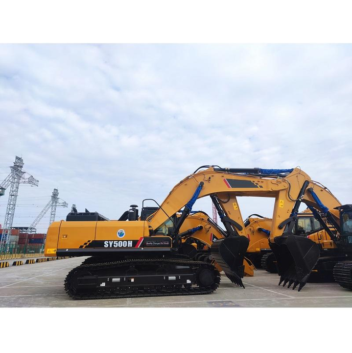 50 Ton SY500H Excavator Heavy Duty Crawler Type with 2.5m³ Bucket and ...