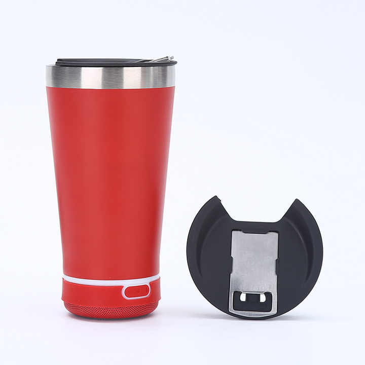 Usb Charging Music Cup 16oz Intelligent Bluetooth Vacuum Tumbler ...