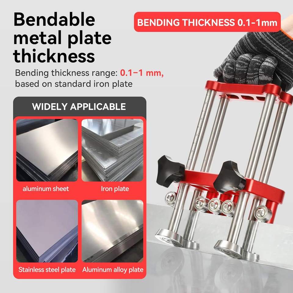0-90 Adjustable Copper Stainless Steel Sheet Metal Bending Roller Edge ...