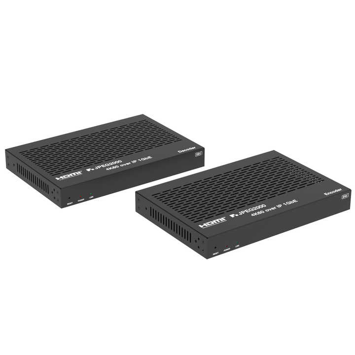 4K60hz JPEG2000 100m Encoder Decoder Simple matrix System with Video ...