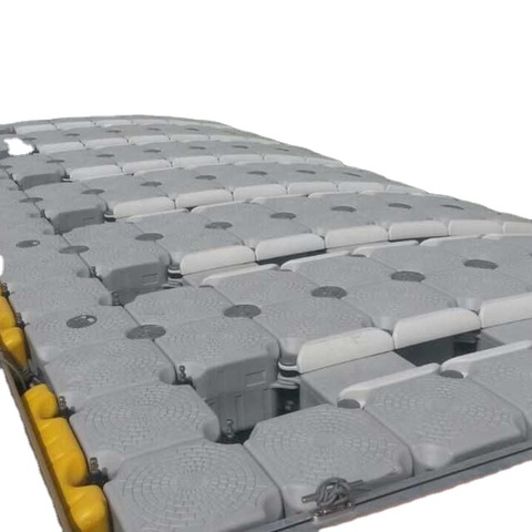 Modular Floating Dock Platform with 50x50x40cm Cubes for Yachts ...