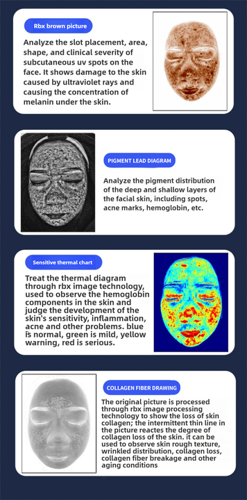2025 2 Color Styles Choose Face Skin Test Analyzer Elasticity Cutometer ...