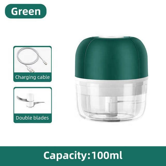 Electric Garlic Presses 100/250ml Portable Food Press USB Charging ...
