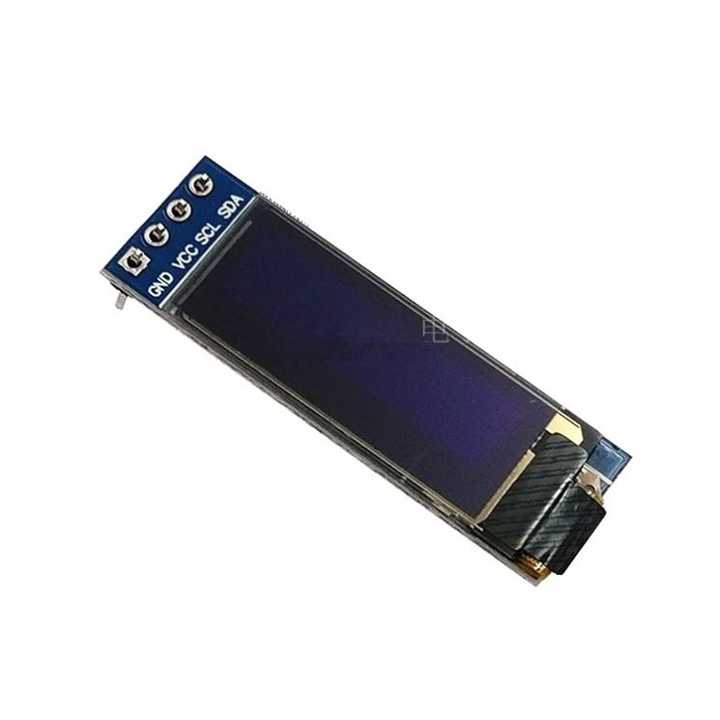 0.91-Inch OLED Display White Blue 0.91-Inch Oled128xiic Serial Port ...