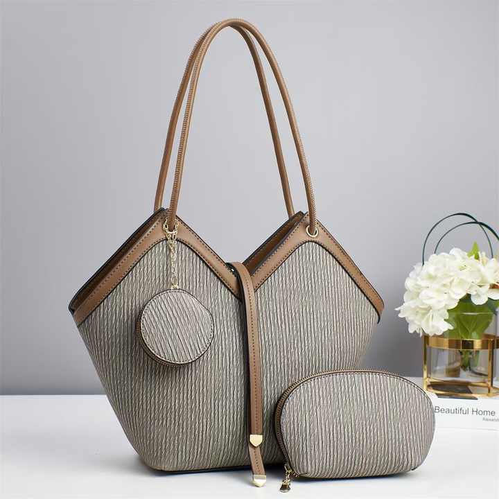 2025 Casual Simple Letter Designer Bags Women Large Capacity Pu Leather ...