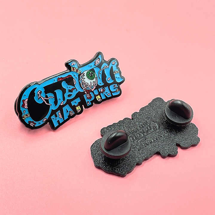 Custom Hat Pins - Metal Logo Badges for Caps & Clothes