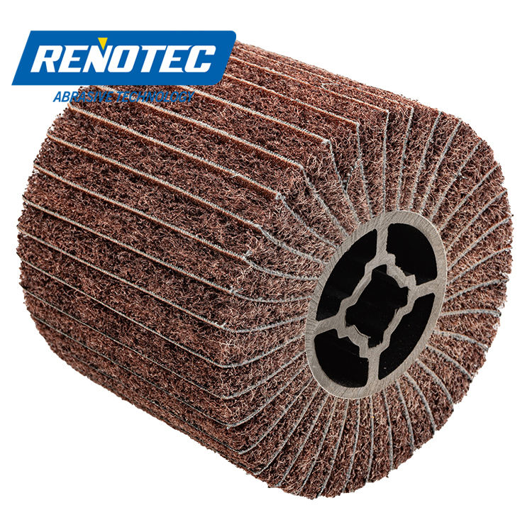 120X100X19mm 120# Interleaved Non-Woven Abrasive Disc Cylinder Shape ...