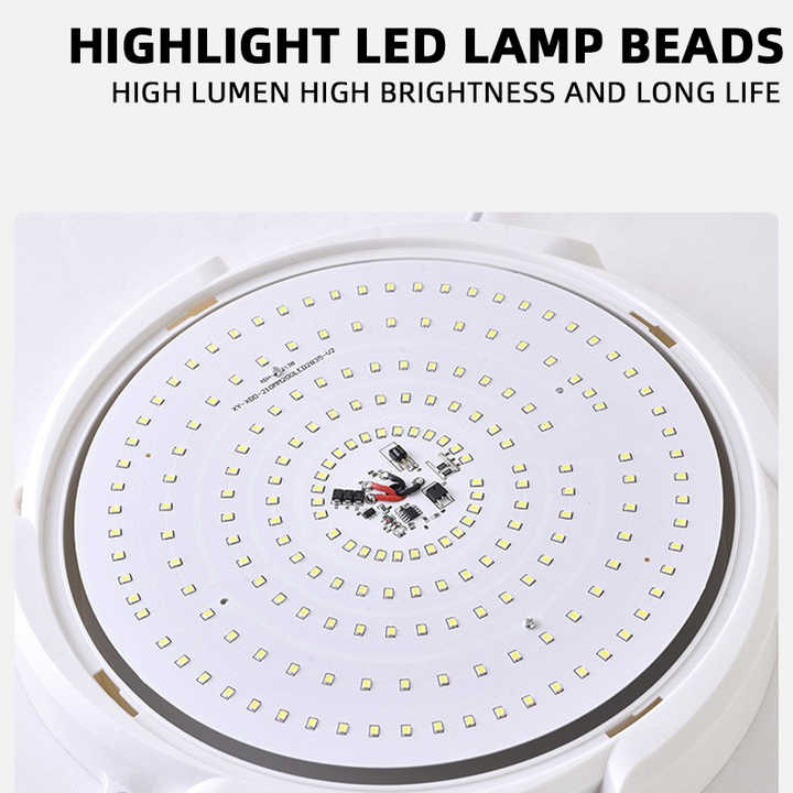 200W LED Solar Energy Ceiling Lamp - Bright & Efficient