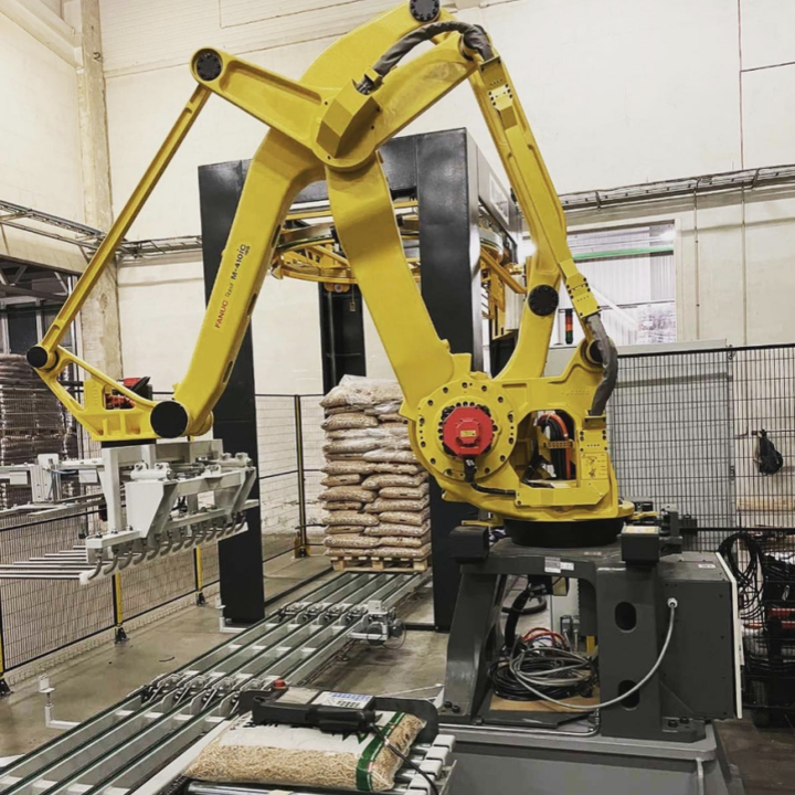 4 Axis Industrial Robot Arm Fanuc M-410 Palletiing Robotic Arm High ...