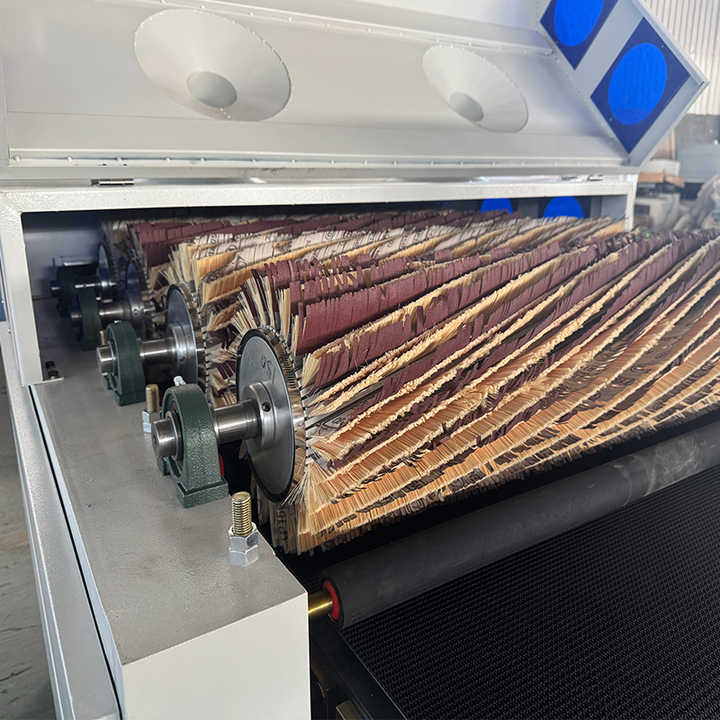 automatic 630mm Wood Furniture Surface roller Polishing And Grinding ...