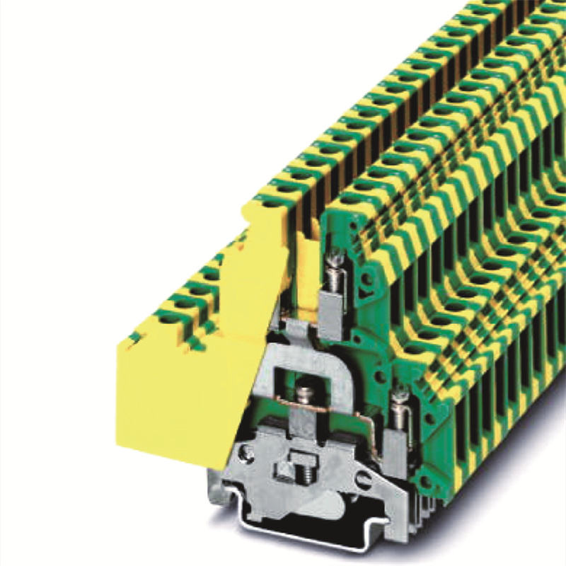 Power Distribution Terminal Contact Earth Electrical Terminal Block for ...