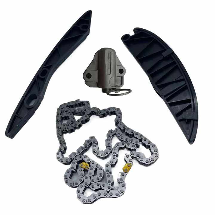 15Pc/Set Timing Chain Kit Guide Rail Tensioner Engine assembly For ...
