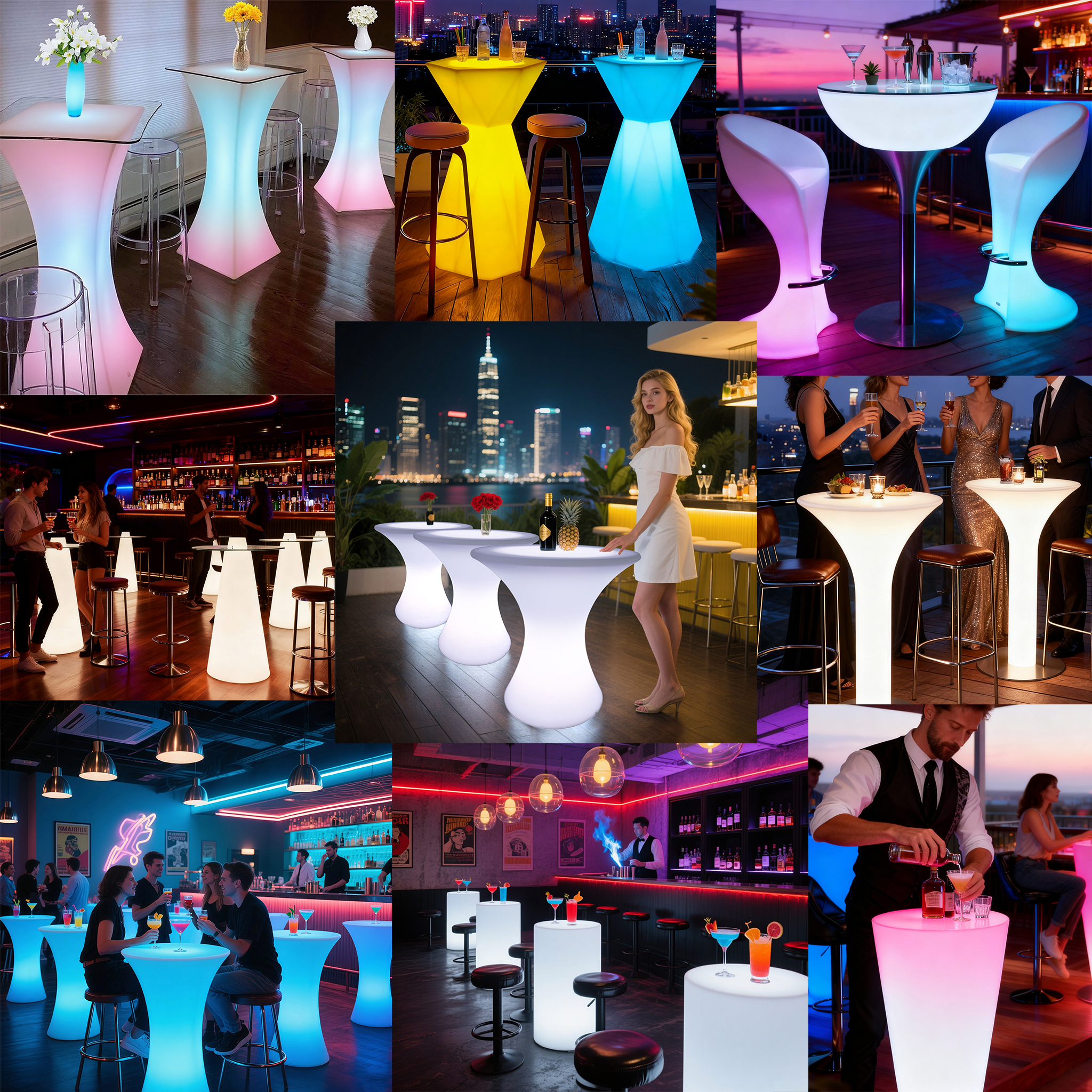 Cocktail Tables and Chairs - Stylish Solutions for Your Space