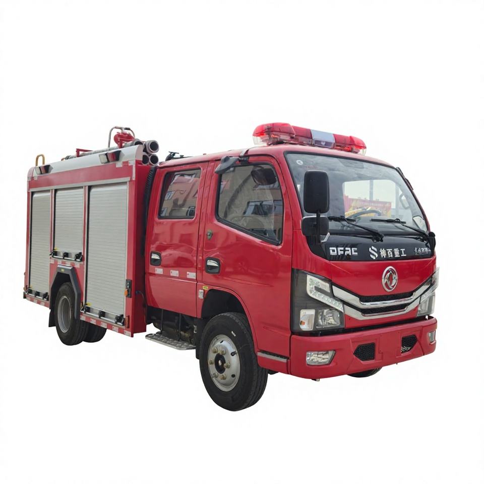 3000-liter Water Tanker Fire Truck for Forest Fire Fighting Euro 3 ...