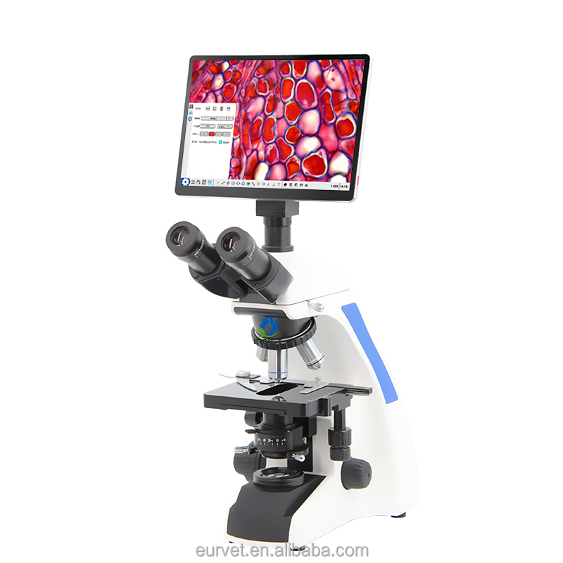 EUR VET Great price Vet Microscope with Screen Veterinary Equipment for ...