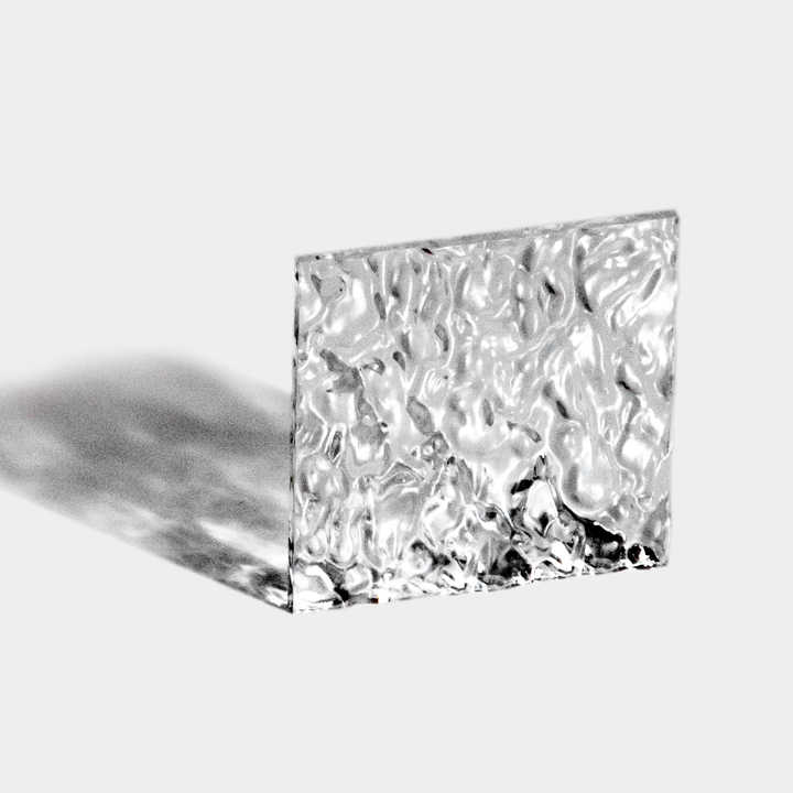 Stone Pattern Texture 4mm Acrylic Sheet - High Transparency