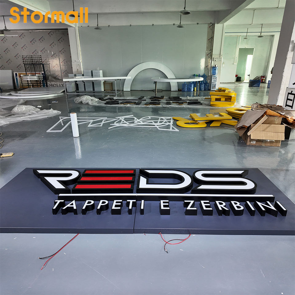 Rgb Led Letter Sign LED Illuminated Sign Frontlit Acrylic 3D ...
