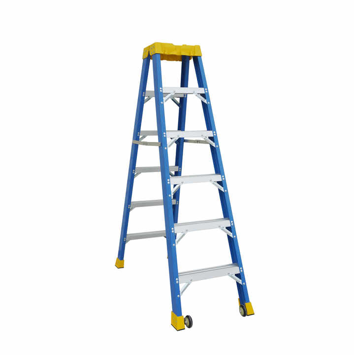 FRP Folding Ladder 4 6 8 10 12 Foot Manufacturer Ladder Fiberglass ...