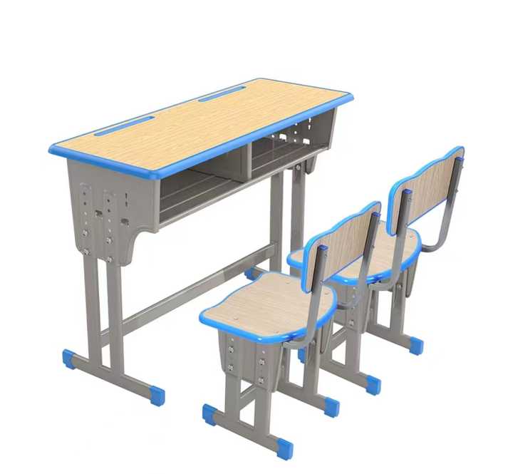 Modern Design Student Desk Chair Set Multipurpose Low Price Madera ...