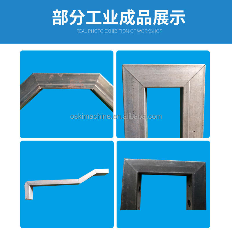 Portable Stainless Steel Tube Corner Punching Machine 45 90 Degree ...