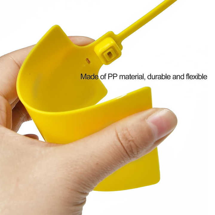250mm Disposable Plastic Seals Logistics hang Tags Hanging Labels ...