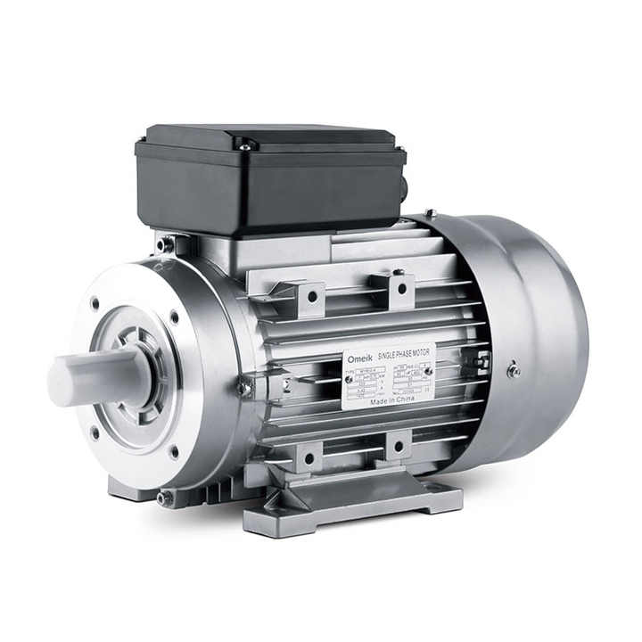 1 HP Single-Phase Electric Motor for Gear Motor Applications