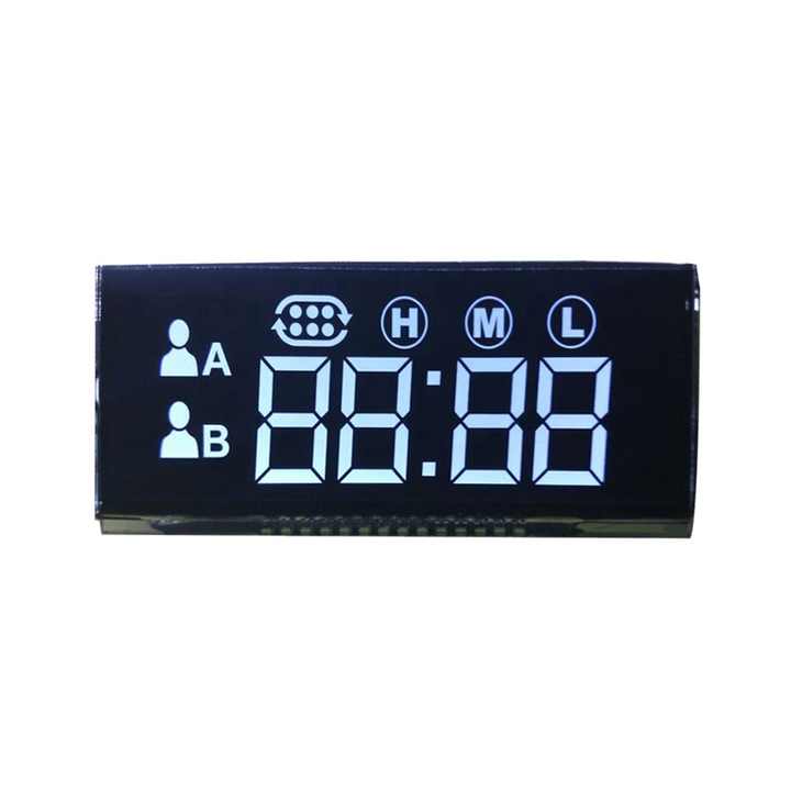 Transparent Segment LCD Screen - Monochrome STN Display
