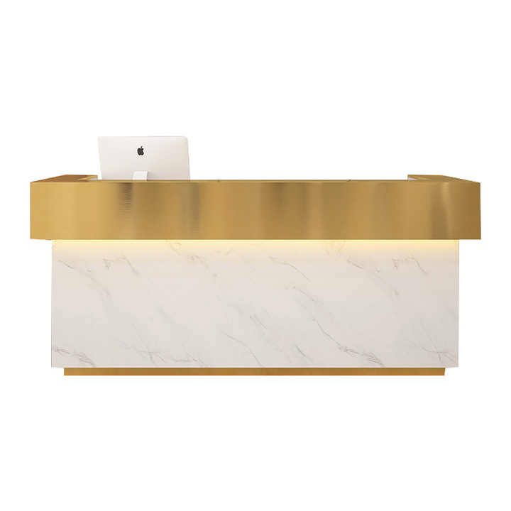 Modern Gym Cashier Counter Table Furniture Front Desk Office Reception ...